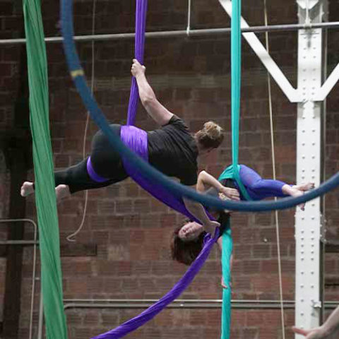 Aerial Aerobics Class in Rochester, NY | ROC City Circus